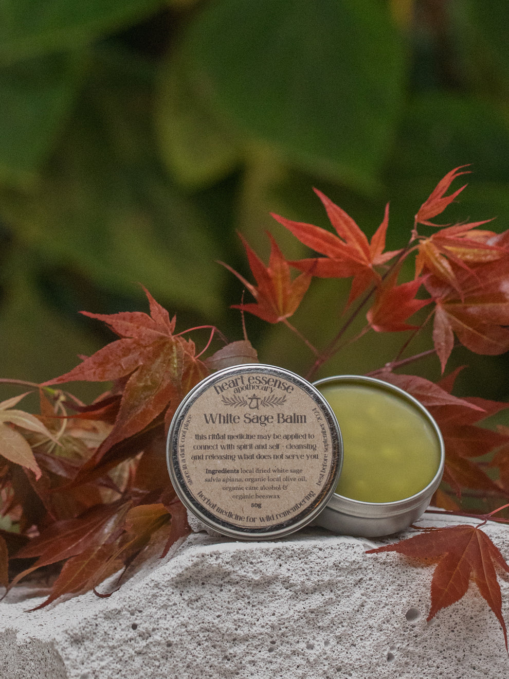 White Sage Balm 75g – Heart Essense Apothecary